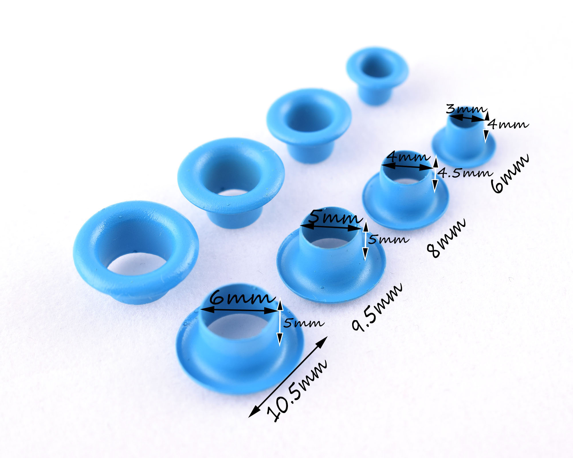 Metal Eyelets Colorful Grommet Rivets Sewing Eyelets Rainbow 7 - Etsy