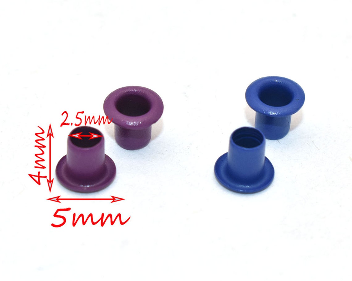 Multi-color Tiny Grommets Sewing Eyelets 2.5mm Metal Eyelets - Etsy