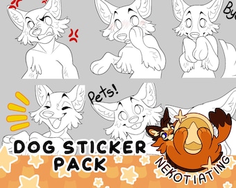 Protogen Emoji Base Pack Furry Lineart & Base - Etsy UK