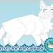 Warriors Reference Sheet Base Feline & Cat Lineart Base - Etsy