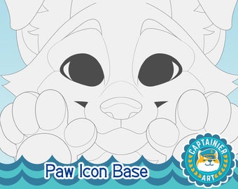 Protogen Reference Sheet Base Furry Lineart & Base - Etsy