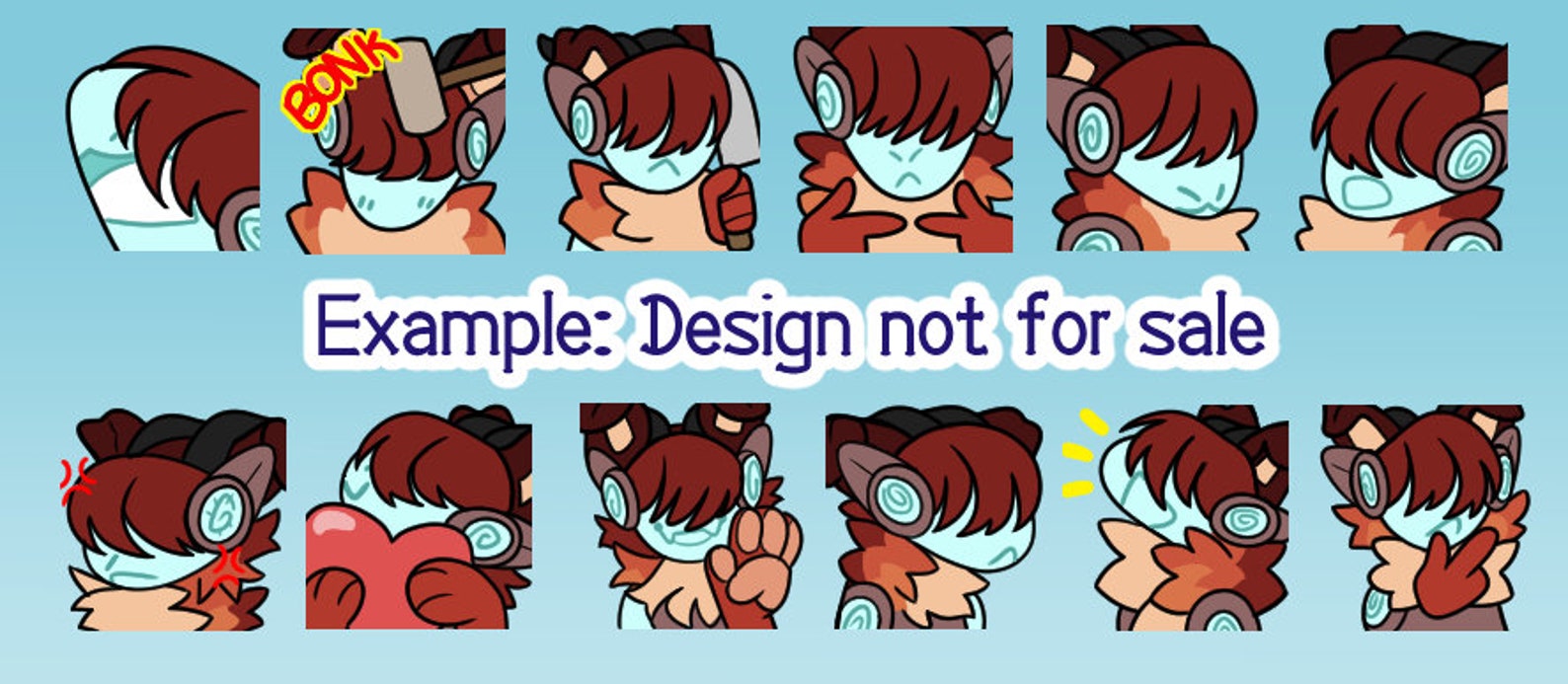 Protogen Emoji Base Pack Furry Lineart & Base - Etsy UK