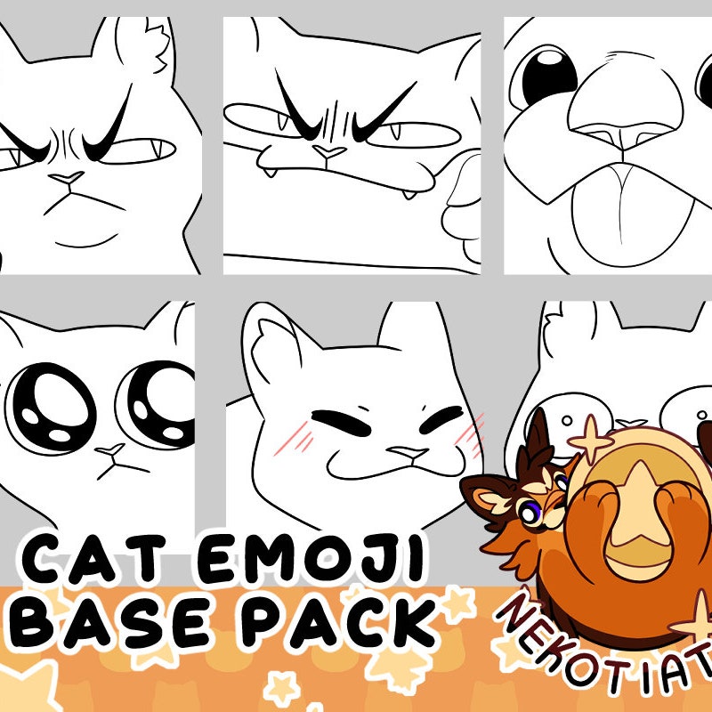 Furry Cat Base - Etsy