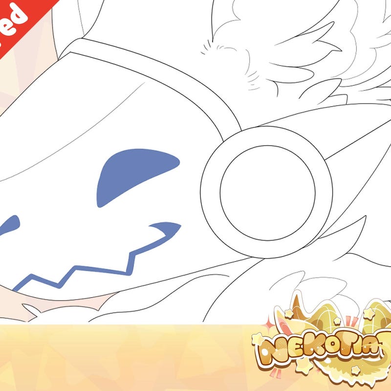 Protogen Furry - Etsy