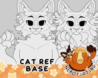 Dragon Reference Sheet Base Furry Lineart & Base - Etsy