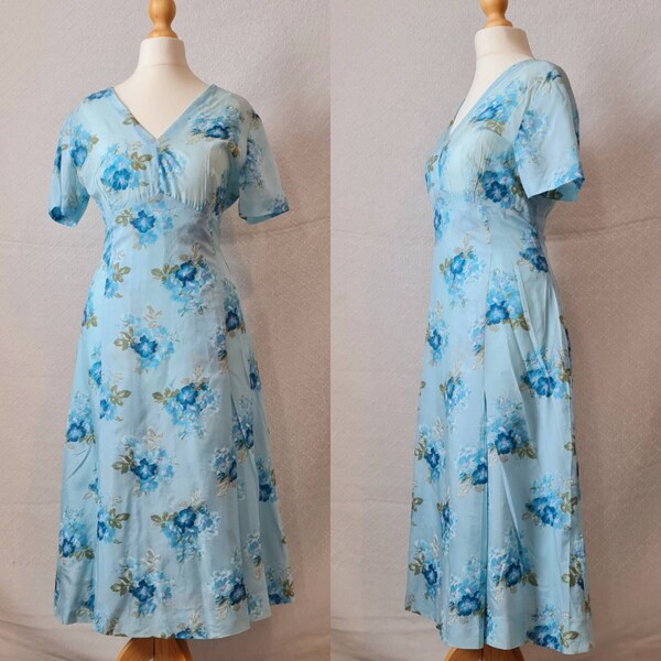 Floral Tea Dress - Etsy