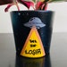 Get in Loser UFO Alien Plant Pot 4 inch | Etsy