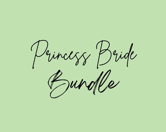 Princess Bride Svg - Etsy