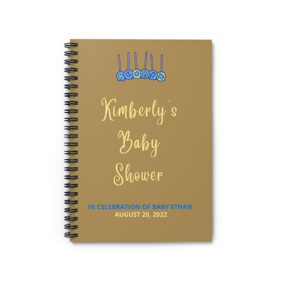 Baby Shower Book, Baby Shower Notebook, Baby Shower Journal, Baby ...