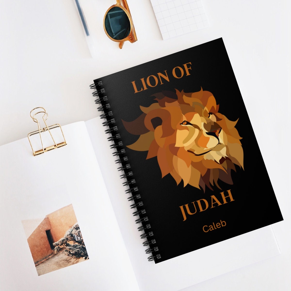 Lion of Judah, Custom Notebook for Men, Messiah Journal, APTTMH, Yahuah ...