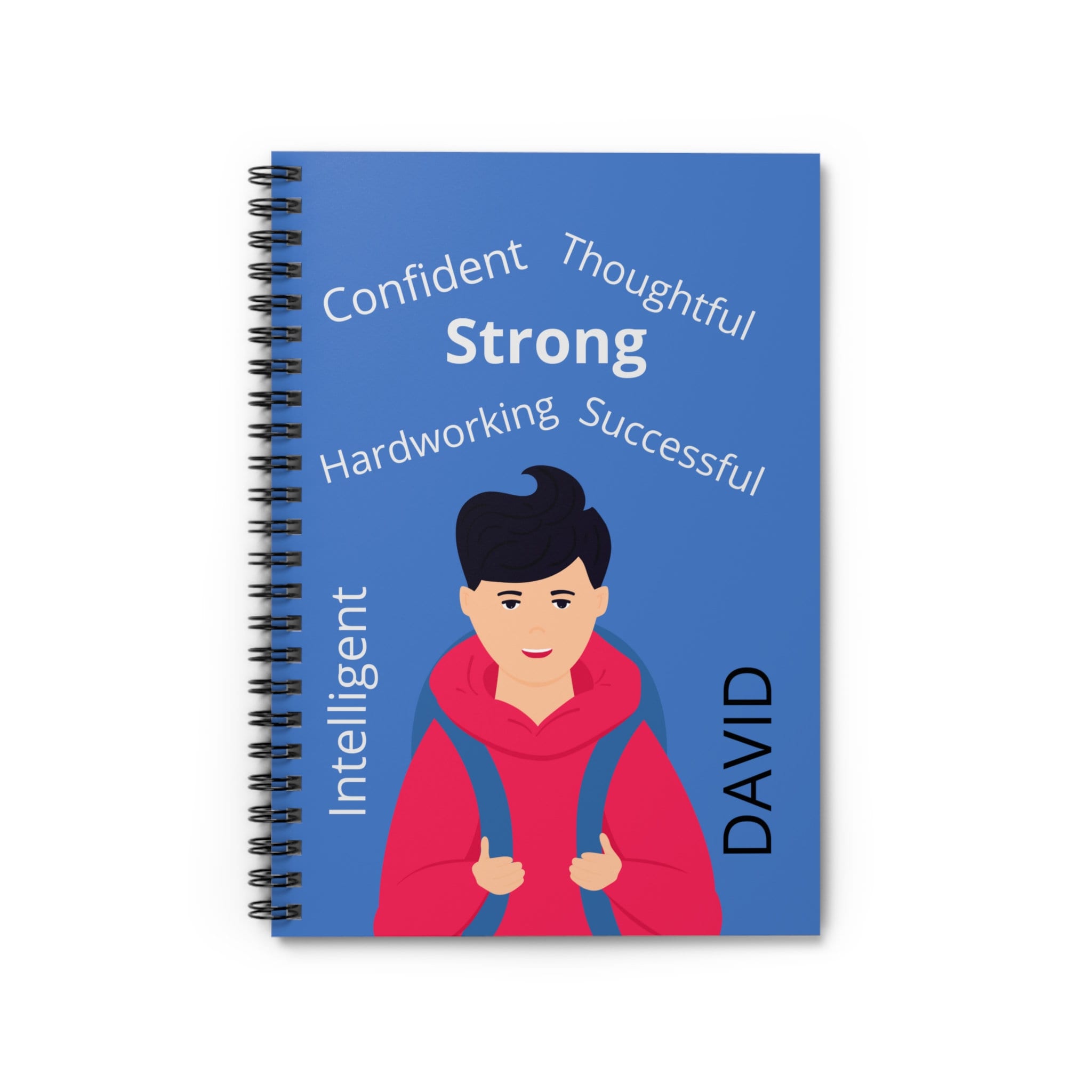 Custom Spiral Notebook, Personalized Notebook for Teenagers, Journal ...