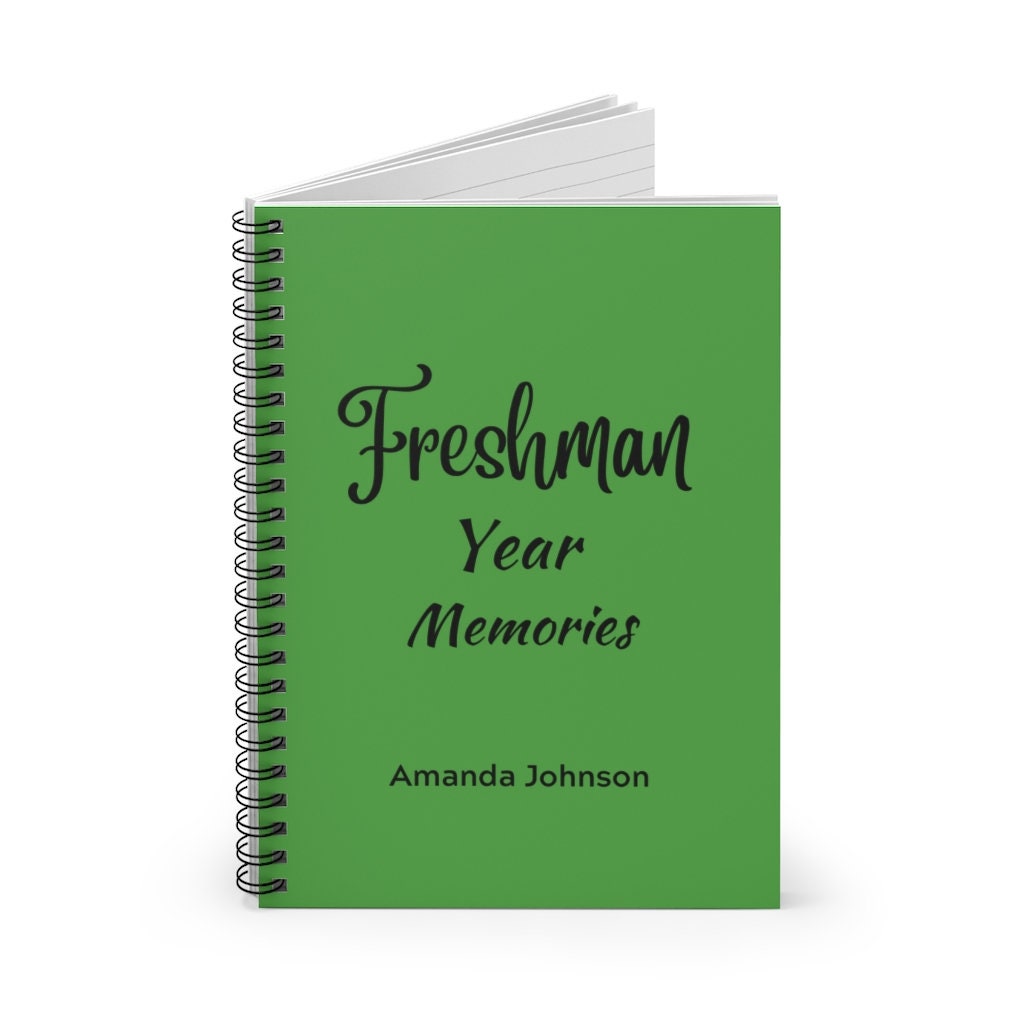 Freshman Year Gift, Freshman Year Journal, Back to School, Freshman ...