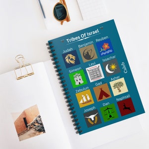 12 Tribes of Israel, Custom Notebook, APTTMH, Yahuah, Yahweh, Yahshua ...
