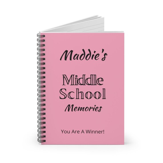 Middle School Notebook Covers