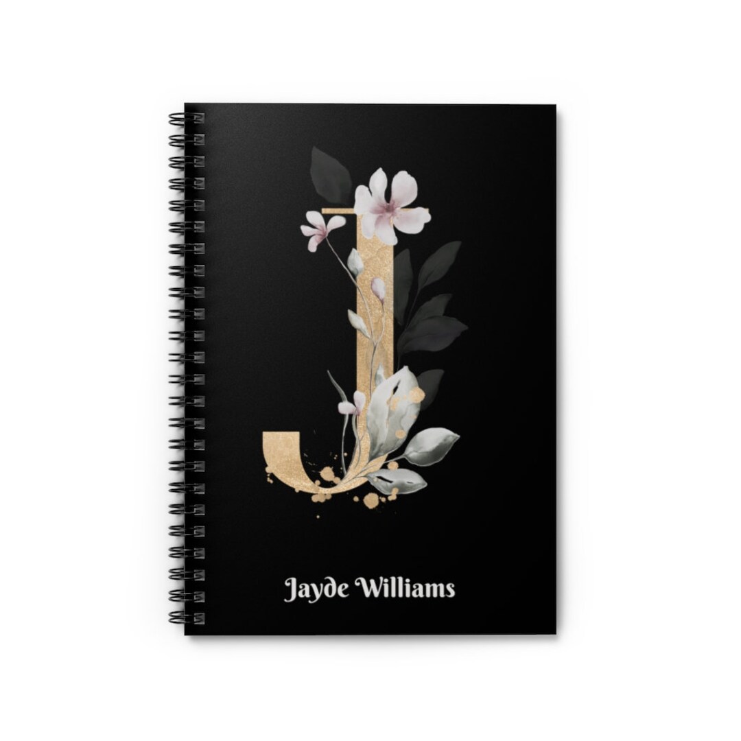 Custom Monogram Journal Journal Personalized With Name & - Etsy