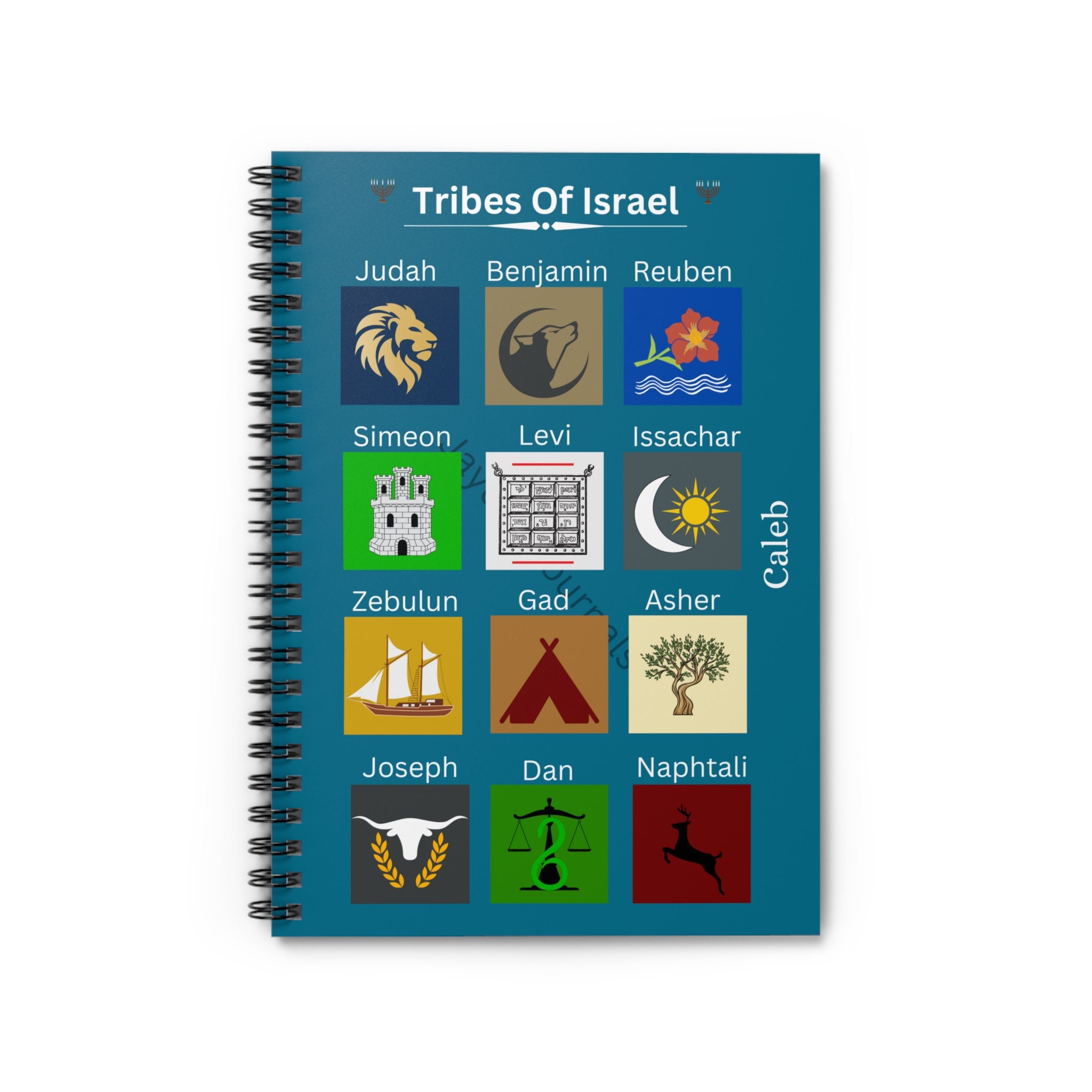 12 Tribes of Israel, Custom Notebook, APTTMH, Yahuah, Yahweh, Yahshua ...