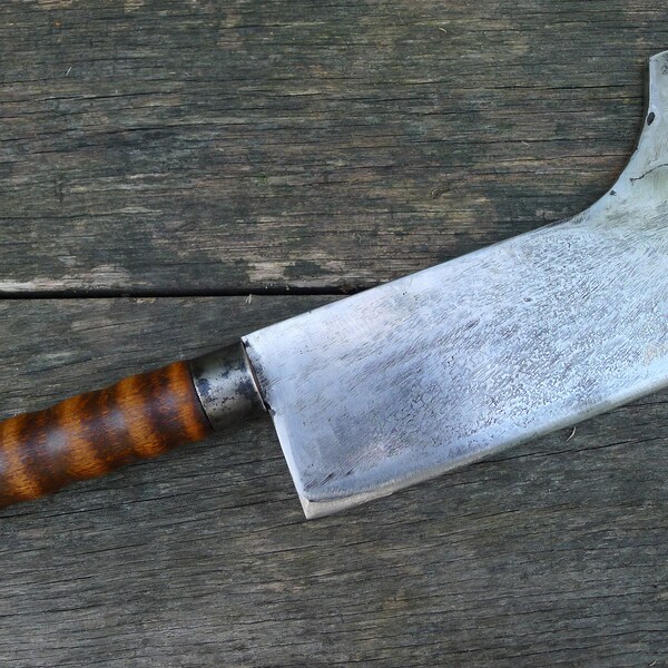 Large Meat Cleaver Antique - Etsy