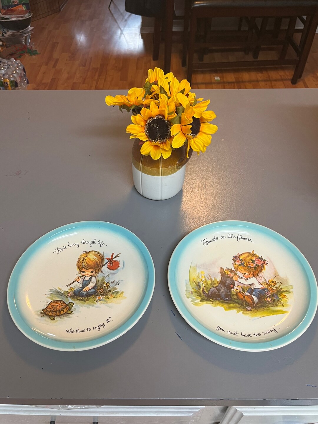 Vintage Gigi Collector's Edition Plates set of 2 - Etsy