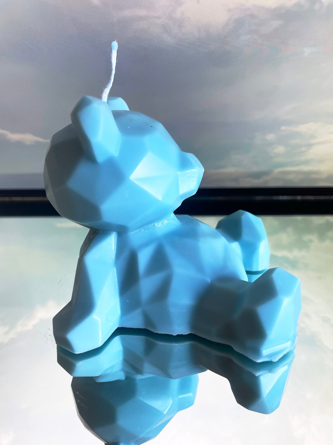 Happy Teddy Bear Soy Wax Candle - Etsy