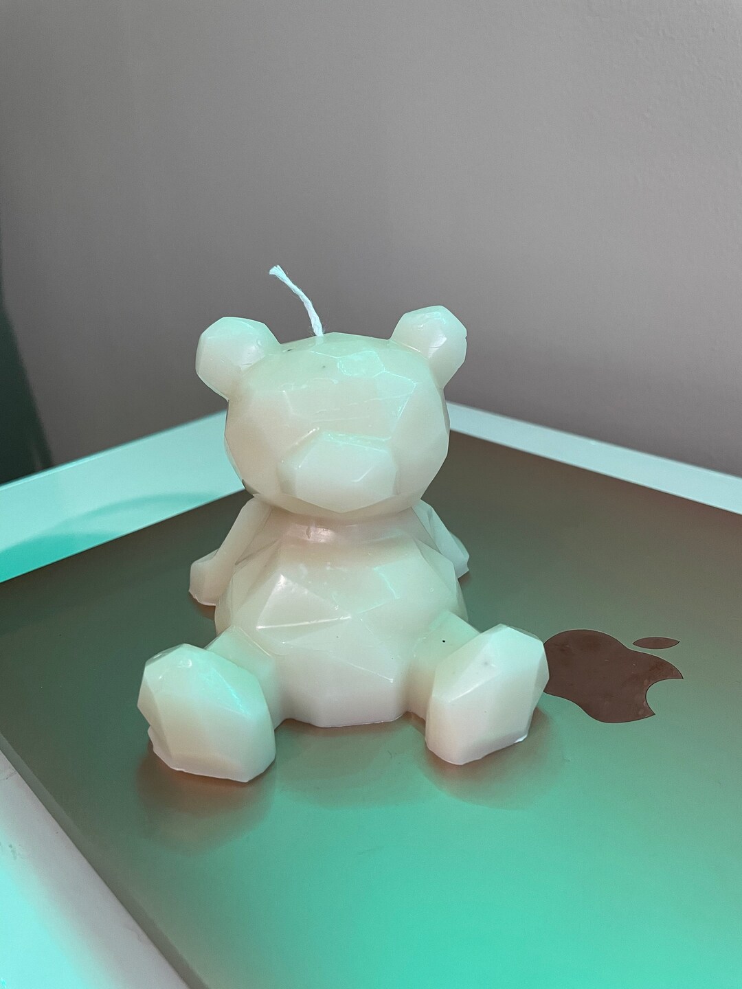 Happy Teddy Bear | Soy Wax Candle - Etsy