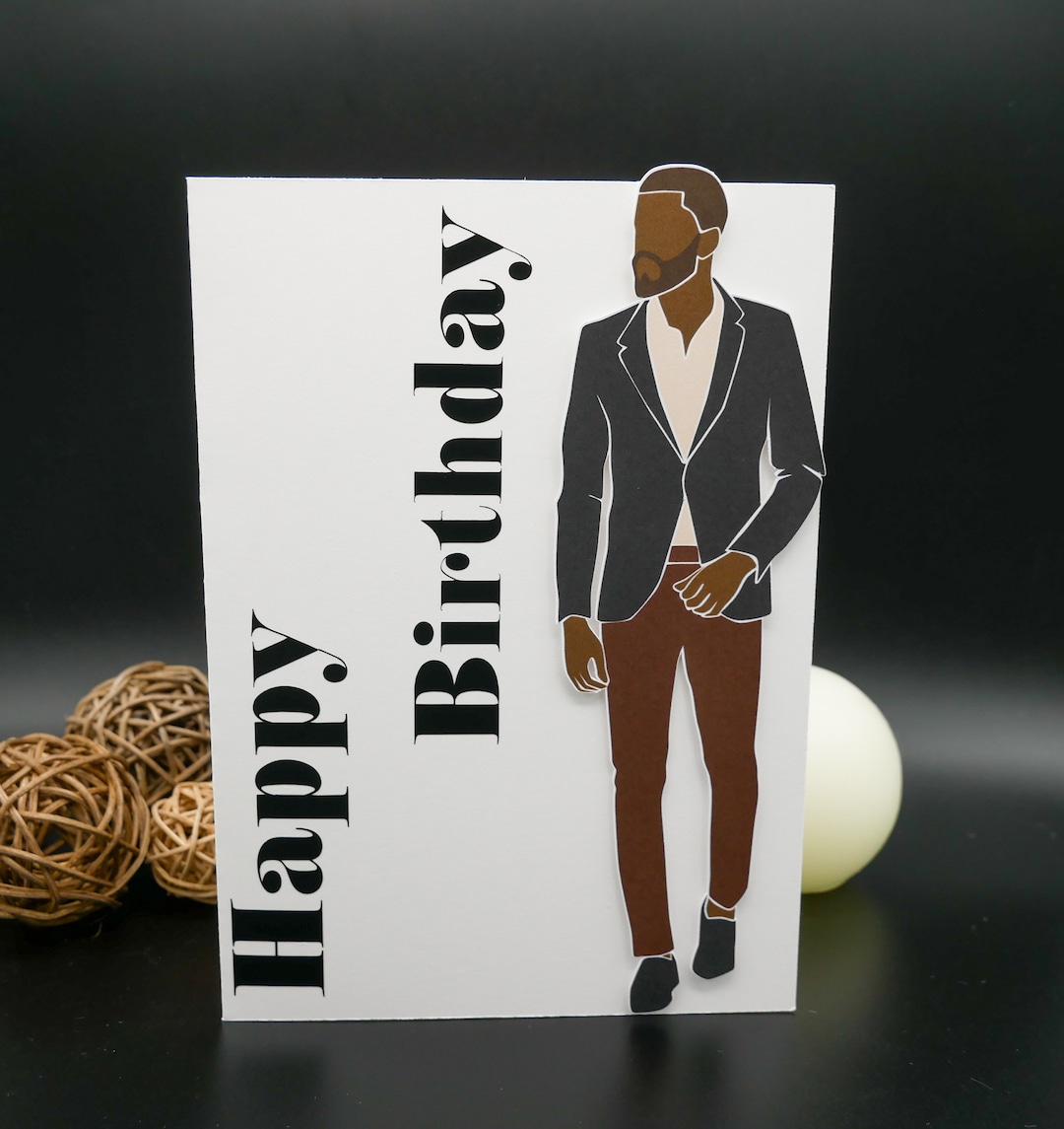 Male Greeting Cards Male Birthday Cards Greeting Cards Handmade Special ...