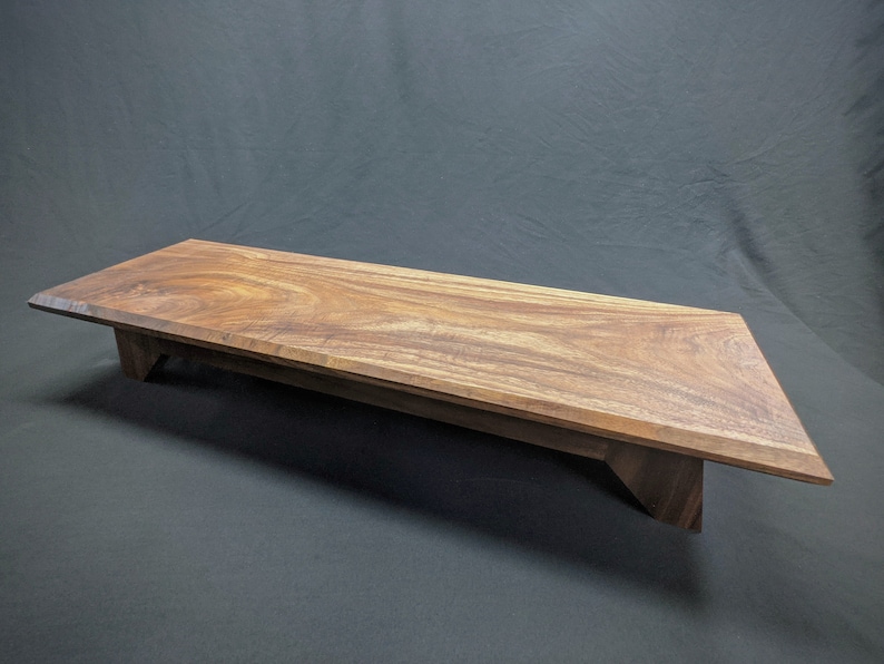 Solid Walnut Monitor Stand - Etsy