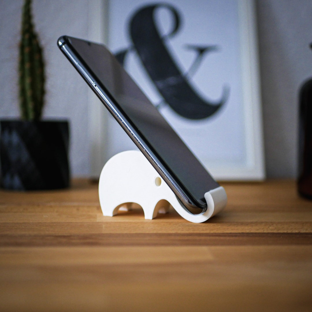Phone Stand Elephant Phone Stand for Smartphones Tables 3D - Etsy