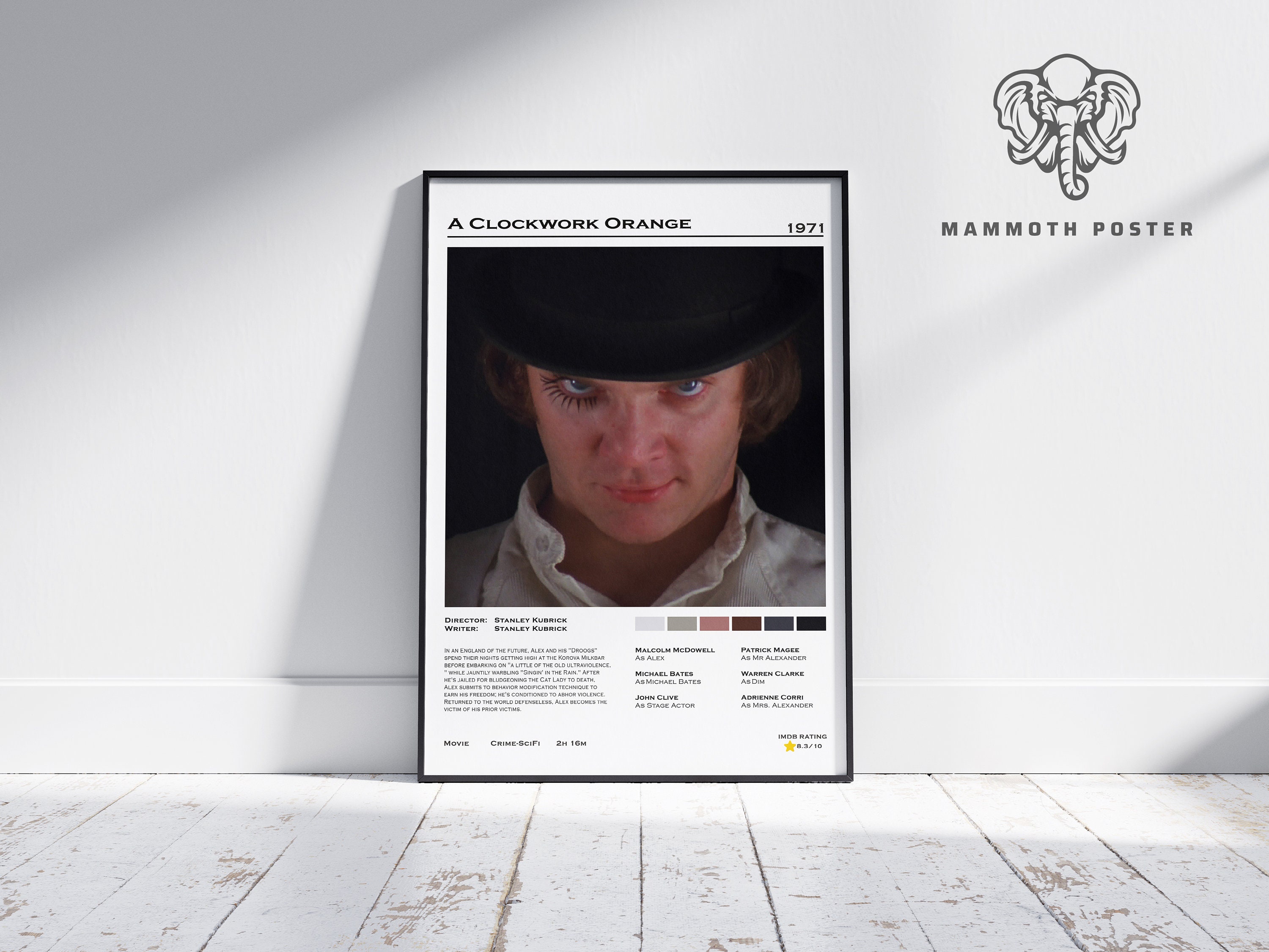 Clockwork Orange Posters Vintage