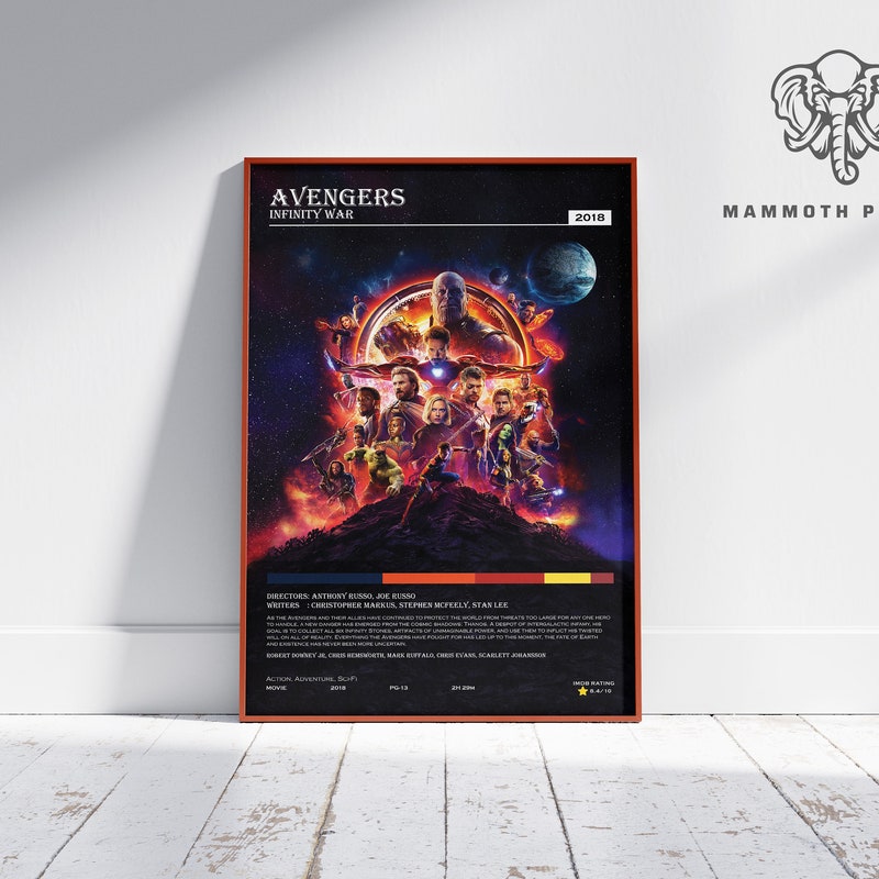 Infinity War Poster - Etsy
