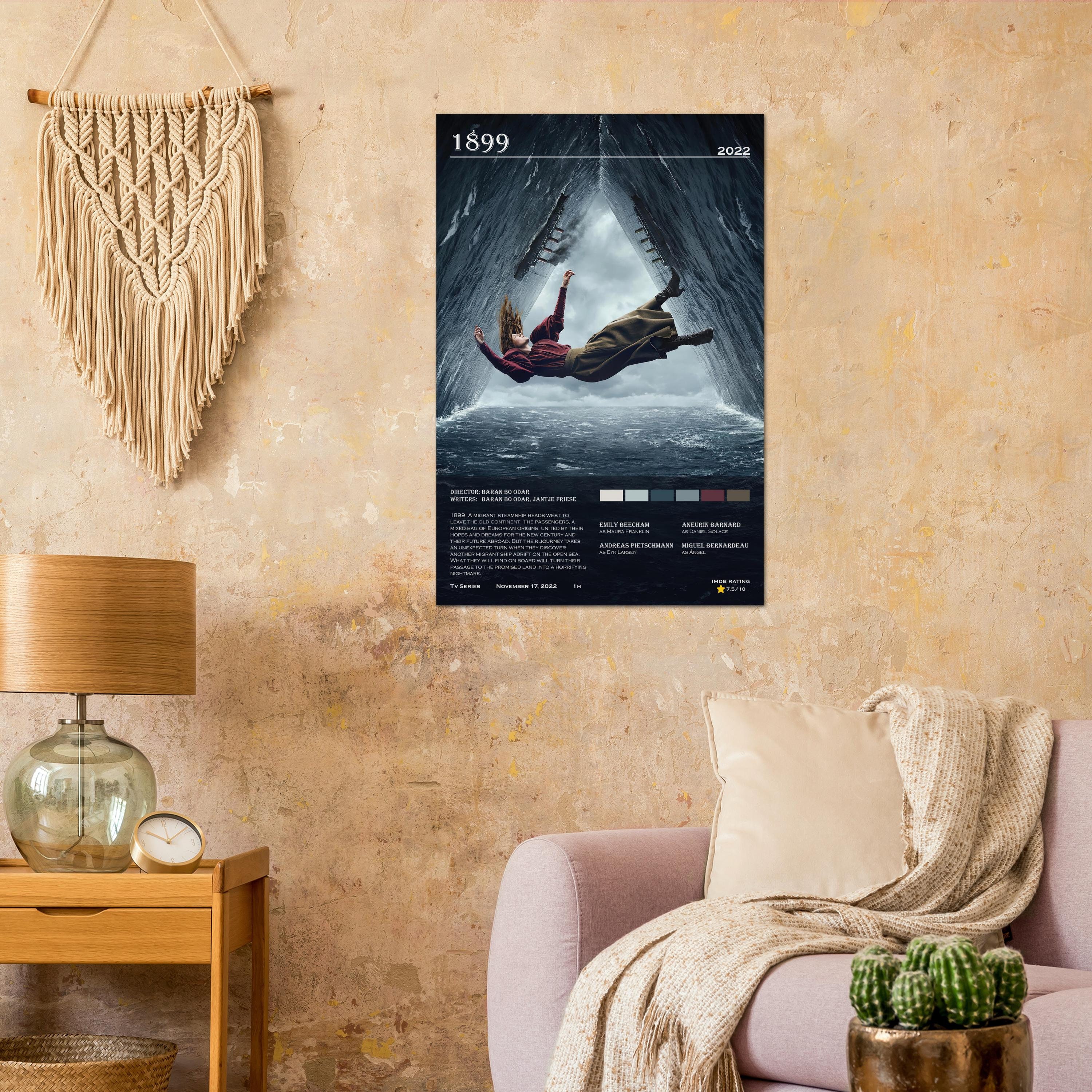 1899 TV Series Poster Minimalist Movie Poster Vintage Retro Home Decor ...