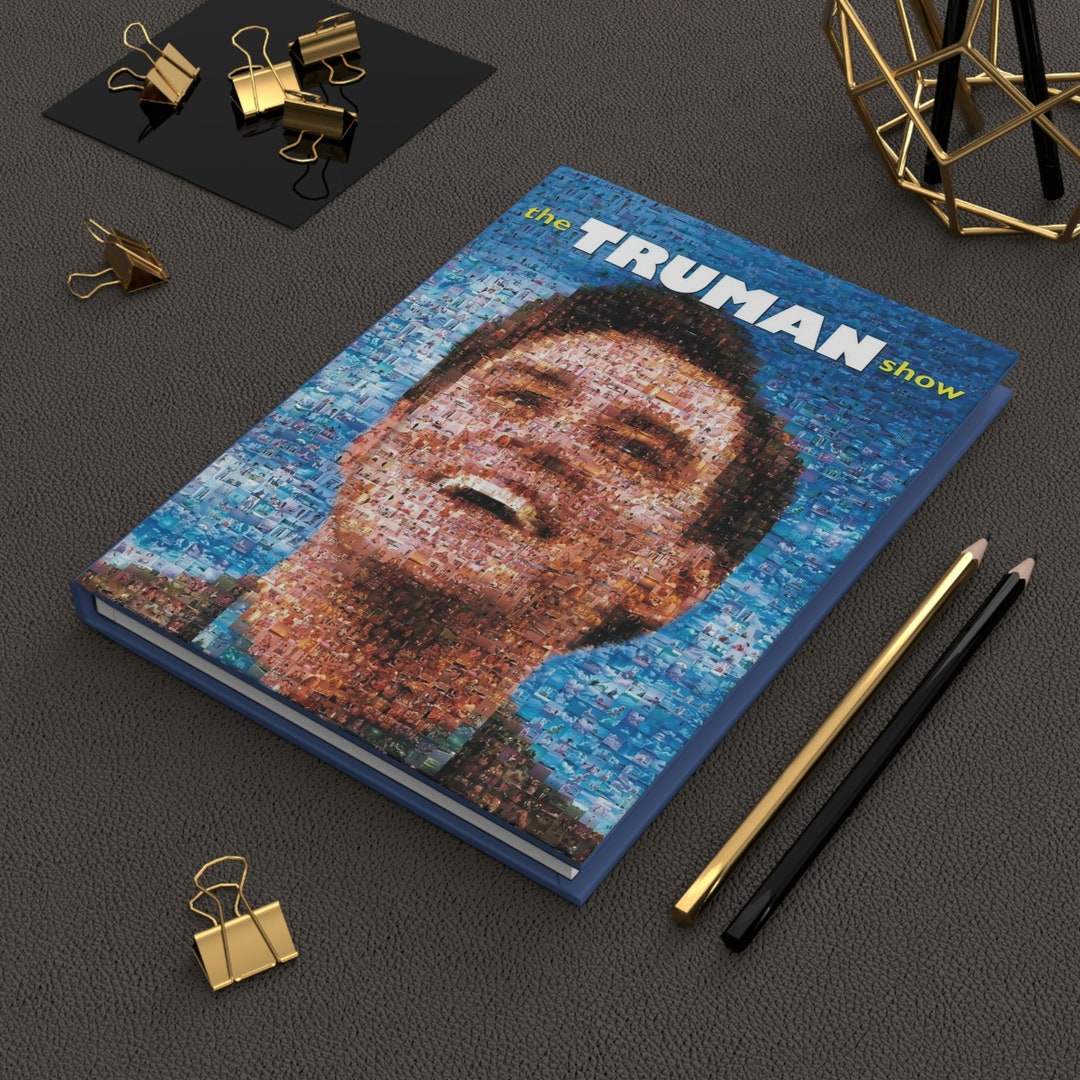 The Truman Show Notebook | Movie Print | Fine Art Journal | Minimalist ...
