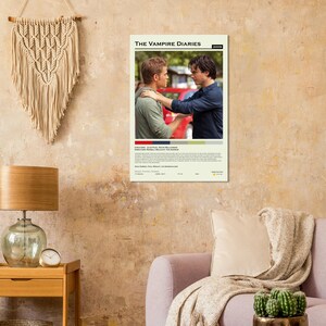 The Vampire Diaries | TV Series Poster | Minimalist Movie Poster ...