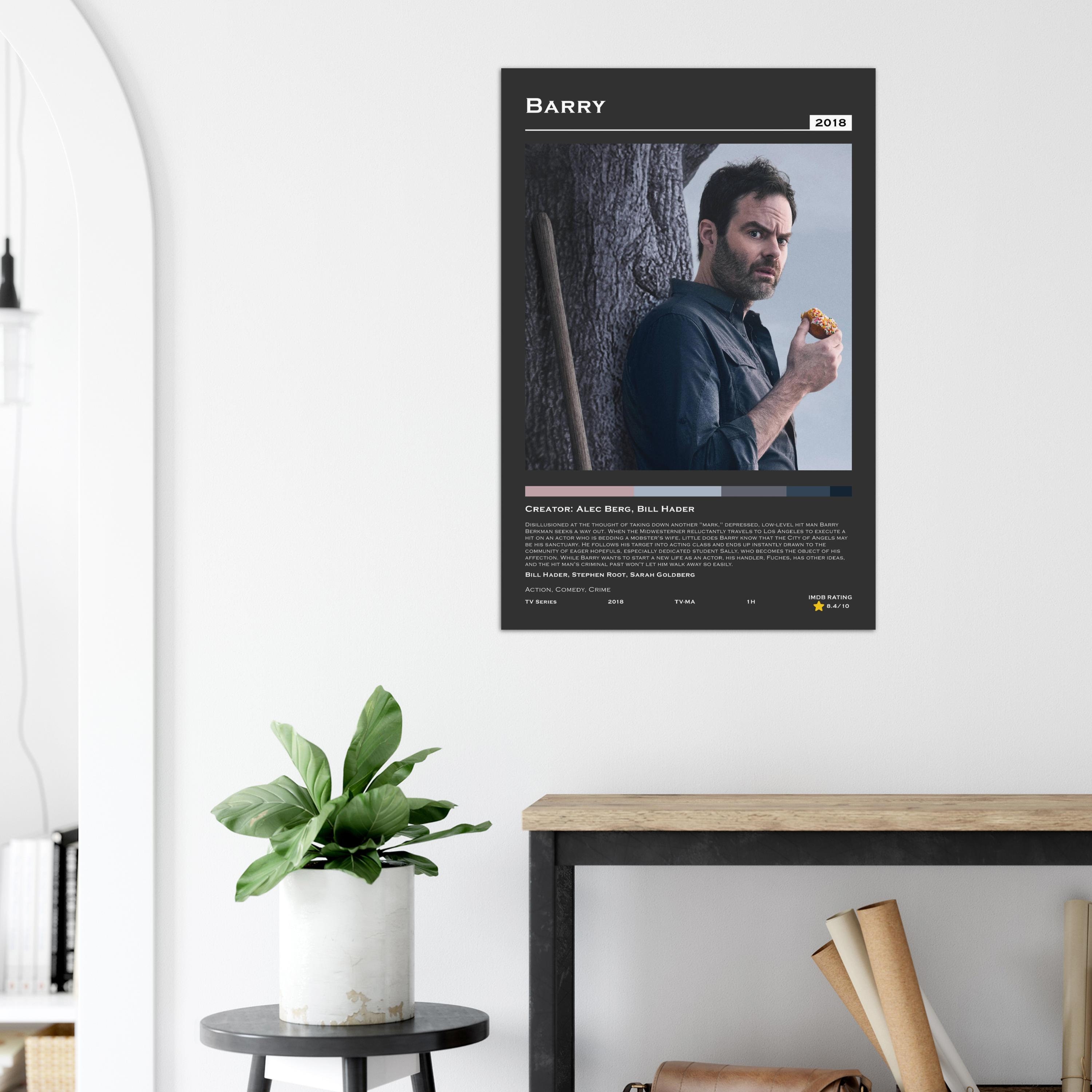 Barry | Digital TV Series Poster | Minimalist Movie Poster | Vintage ...