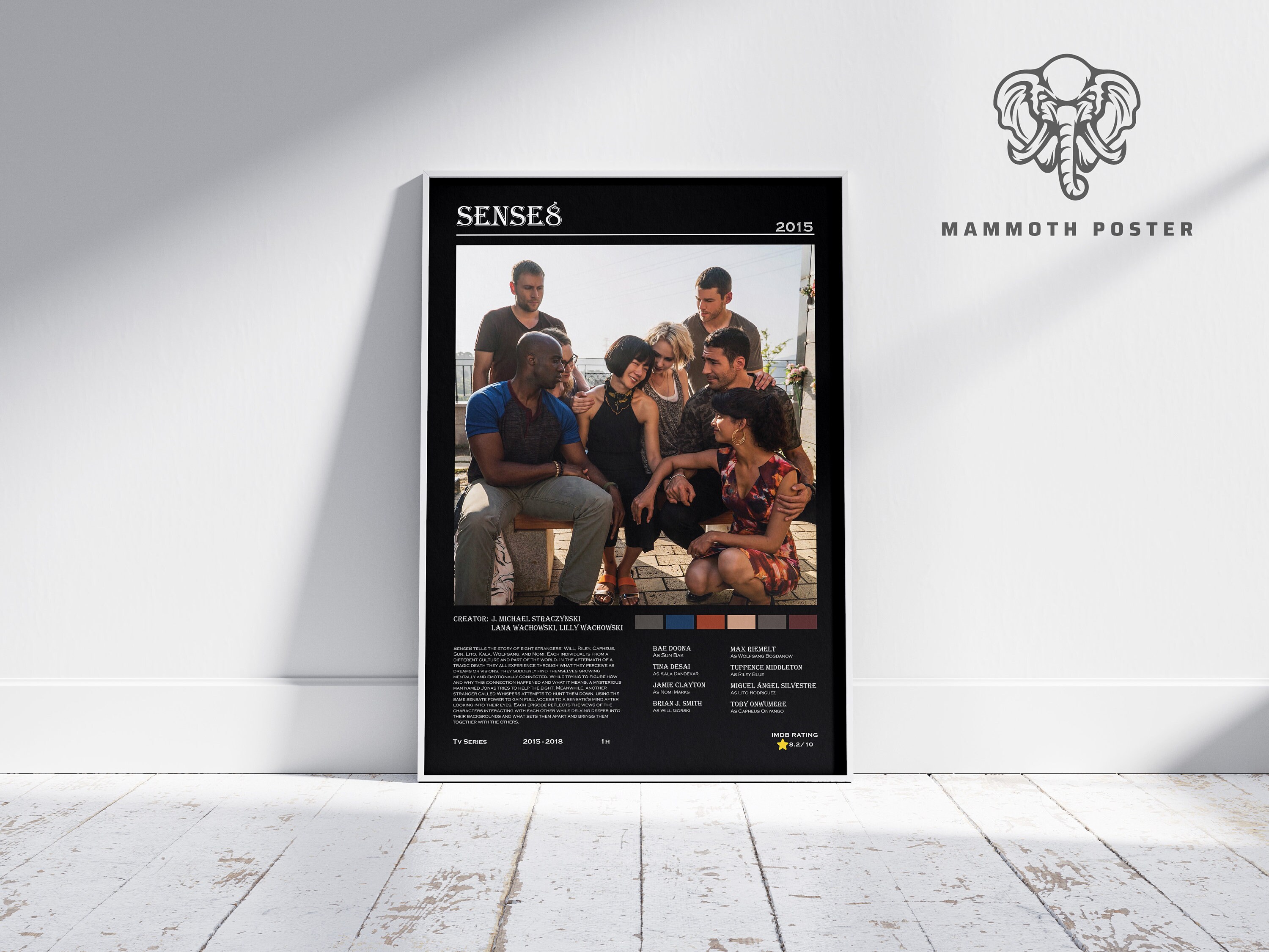 Sense8 TV Series Poster Minimalist Movie Poster Vintage - Etsy