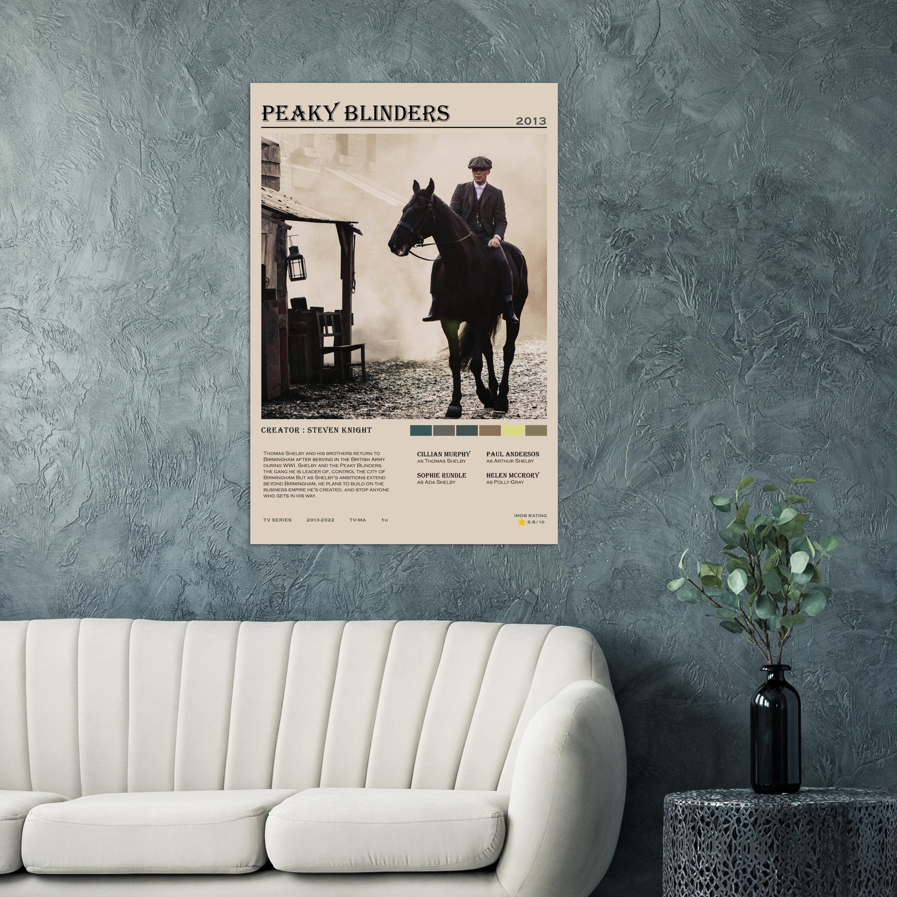 Peakey Blinders TV Series Poster Minimalist Movie Poster Vintage Retro ...