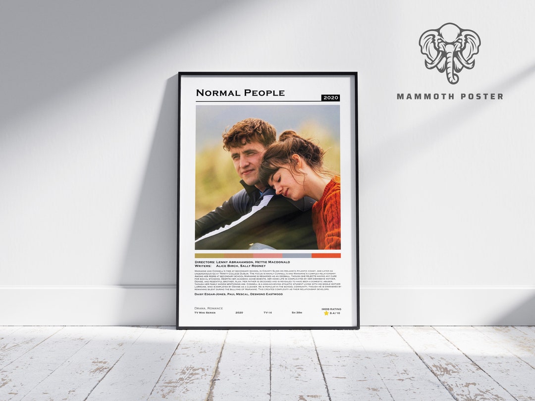 Normal People | TV Series Poster | Minimalist Movie Poster | Vintage ...
