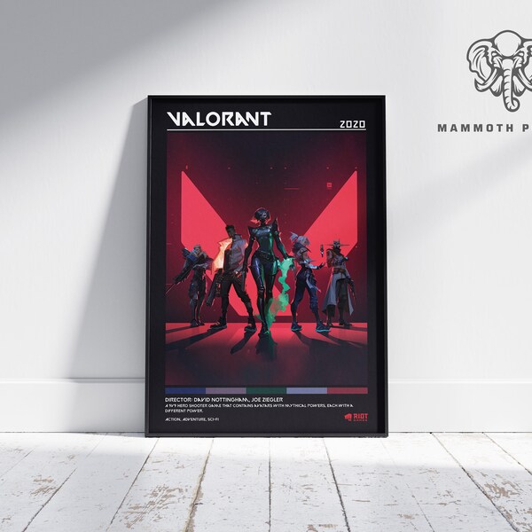 Valorant Cypher Poster - Etsy