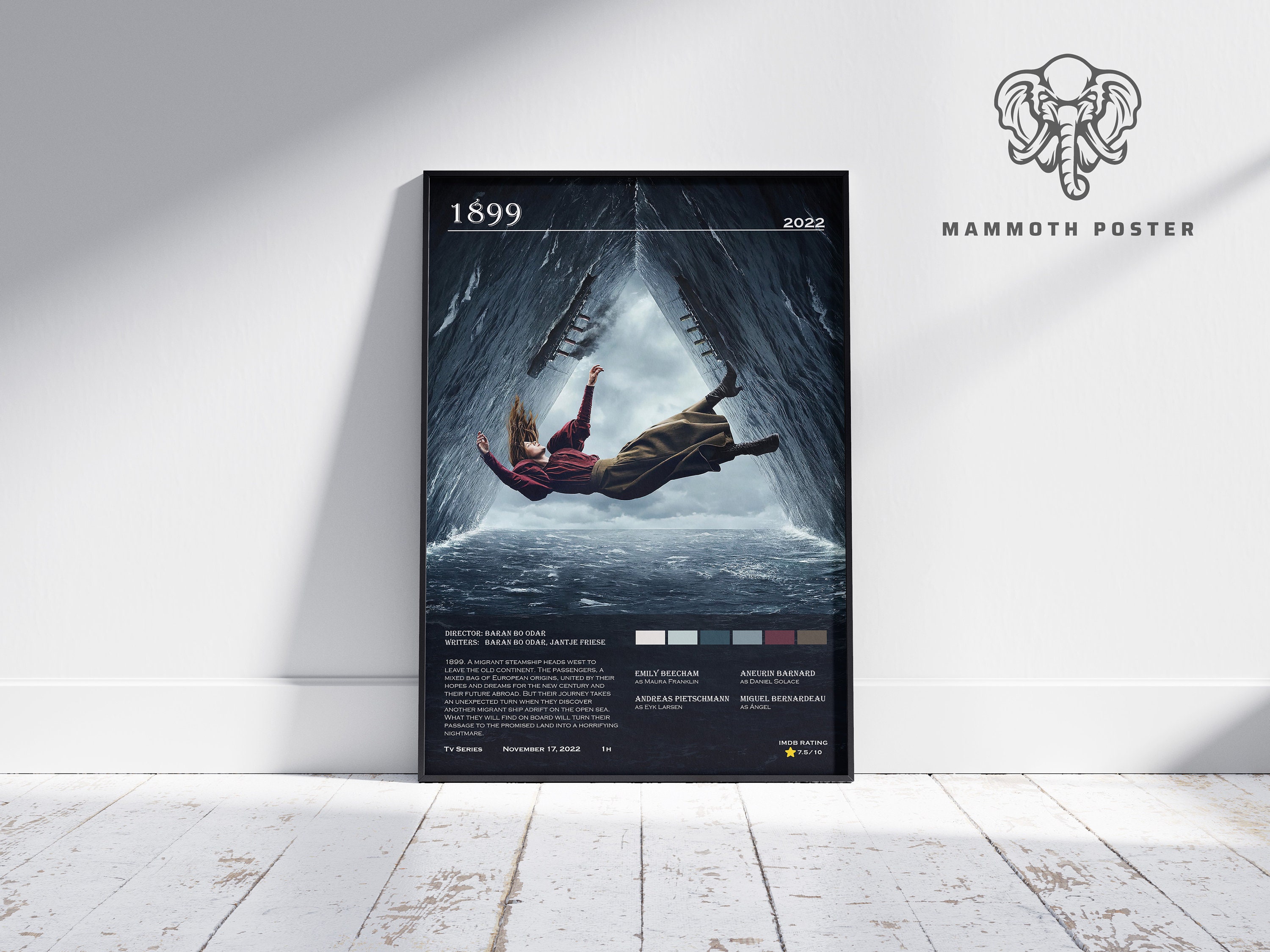 1899 TV Series Poster Minimalist Movie Poster Vintage Retro Home Decor ...