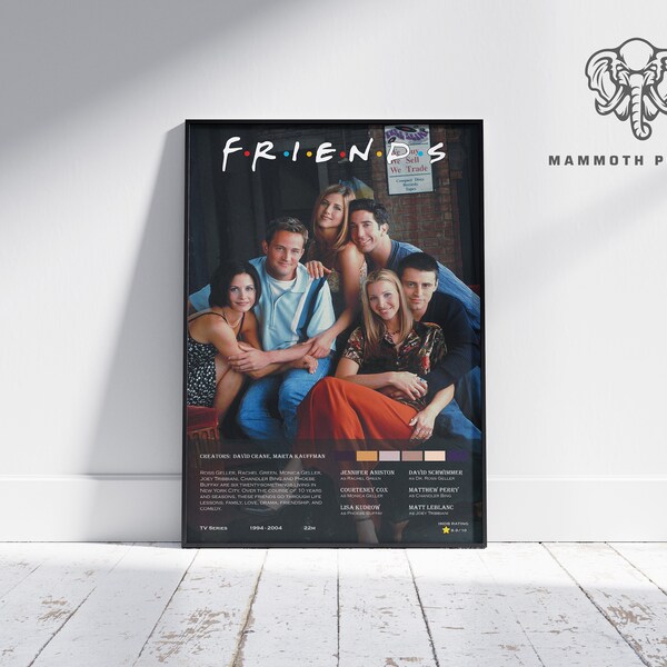 Friends Poster - Etsy UK