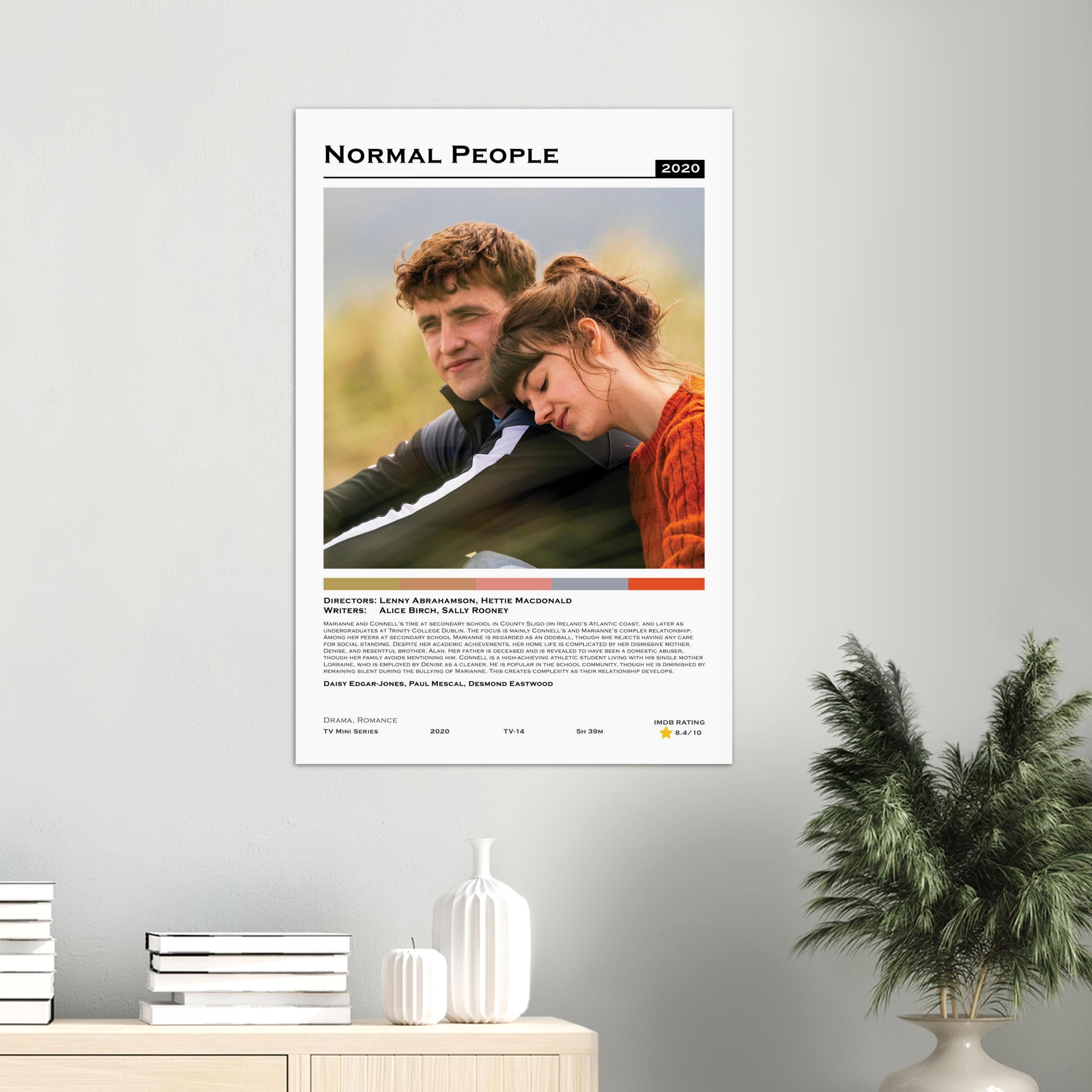 Normal People TV Series Poster Minimalist Movie Poster - Etsy