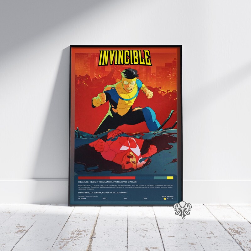 Invincible Posters - Etsy
