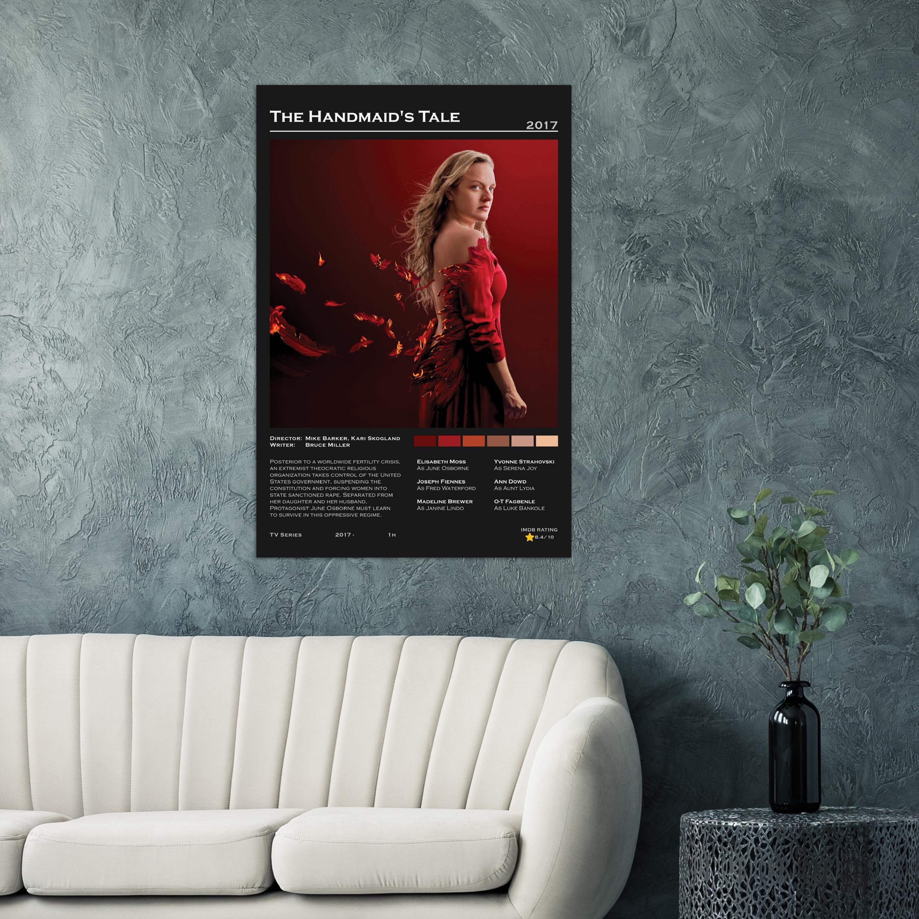 The Handmaid's Tale TV Series Poster Minimalist Movie - Etsy