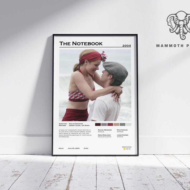The Notebook Movie - Etsy