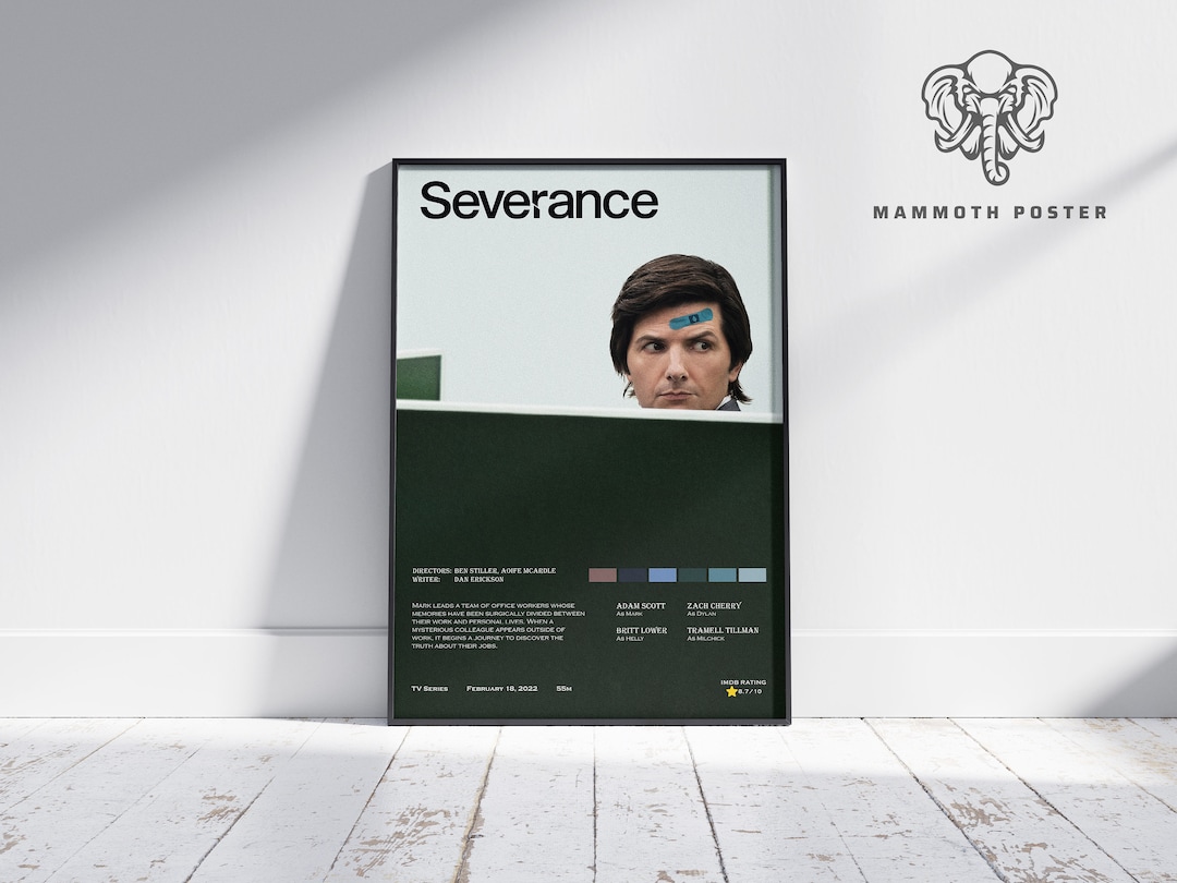 Severance | TV Series Poster | Minimalist Movie Poster | Vintage Retro ...
