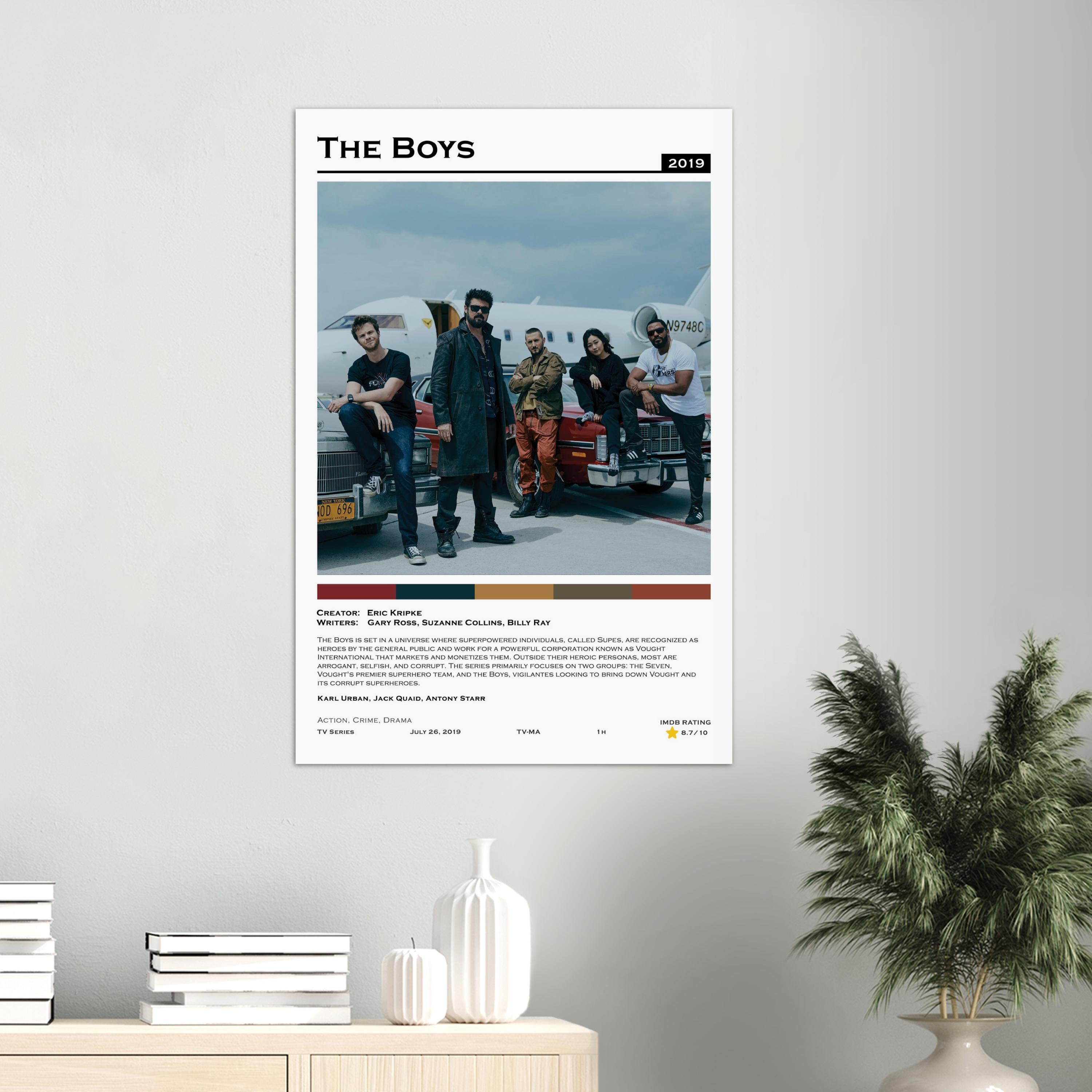 Super Hero Poster TV Series Poster Minimalist Movie Poster Vintage ...