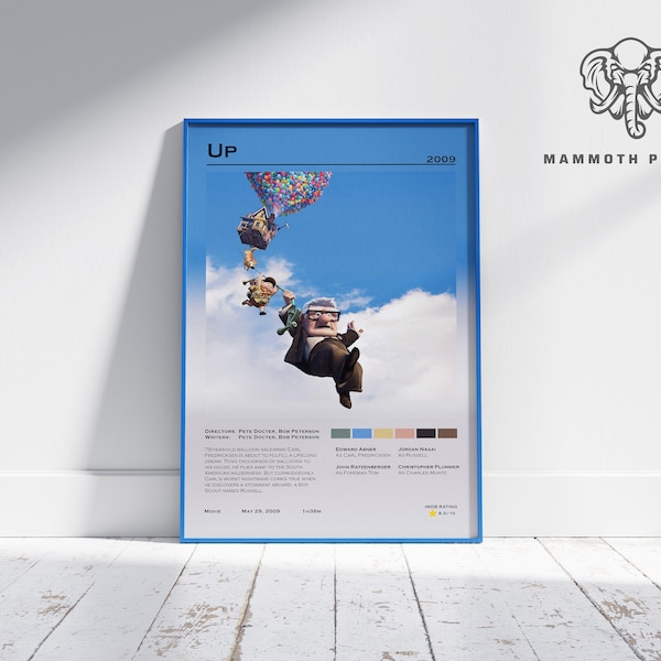Up Movie Poster - Etsy Singapore