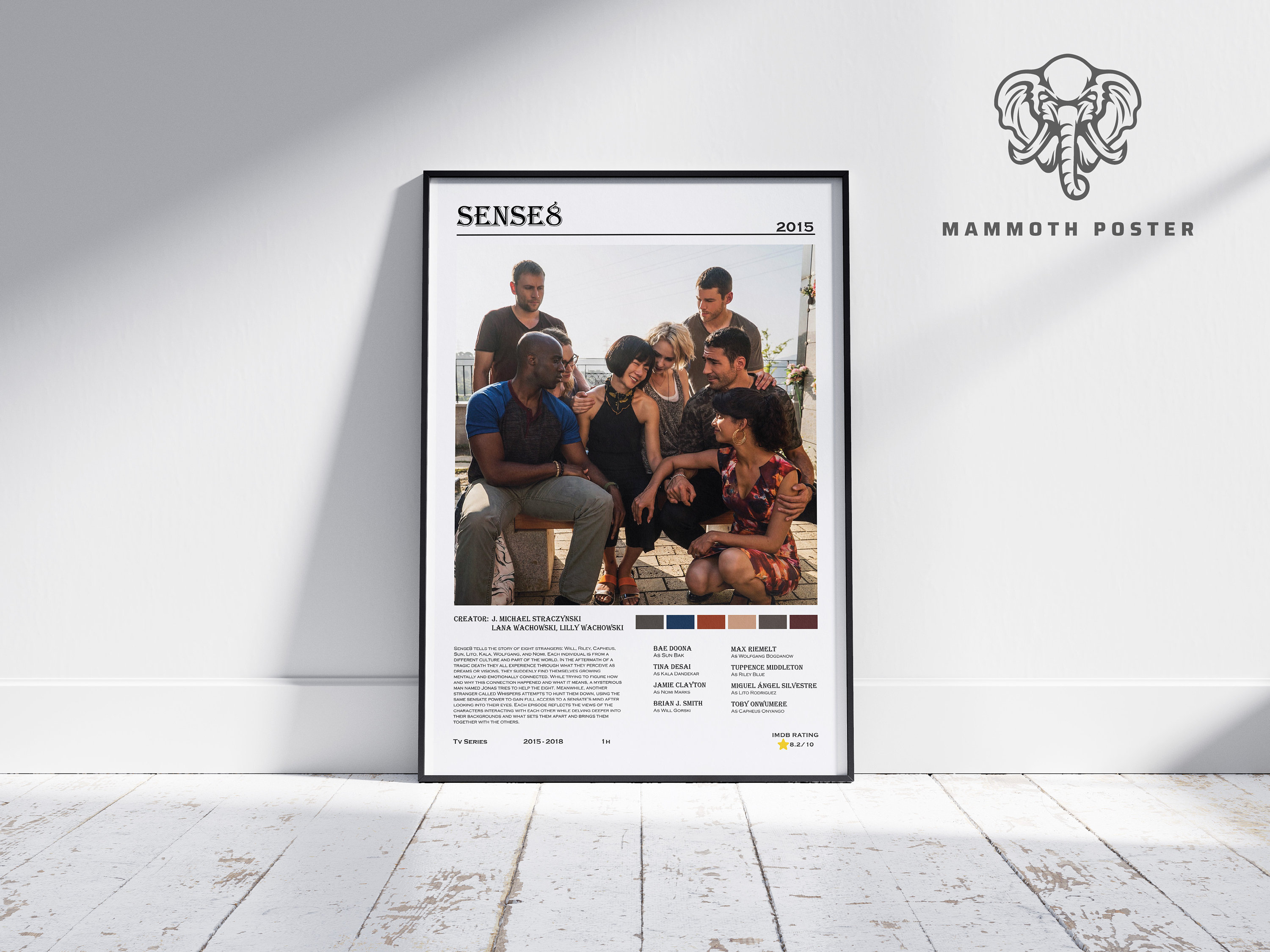 Sense8 TV Series Poster Minimalist Movie Poster Vintage - Etsy