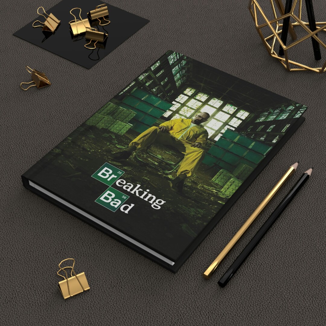 Breaking Bad Notebook TV Series Print Fine Art Journal Minimalist ...