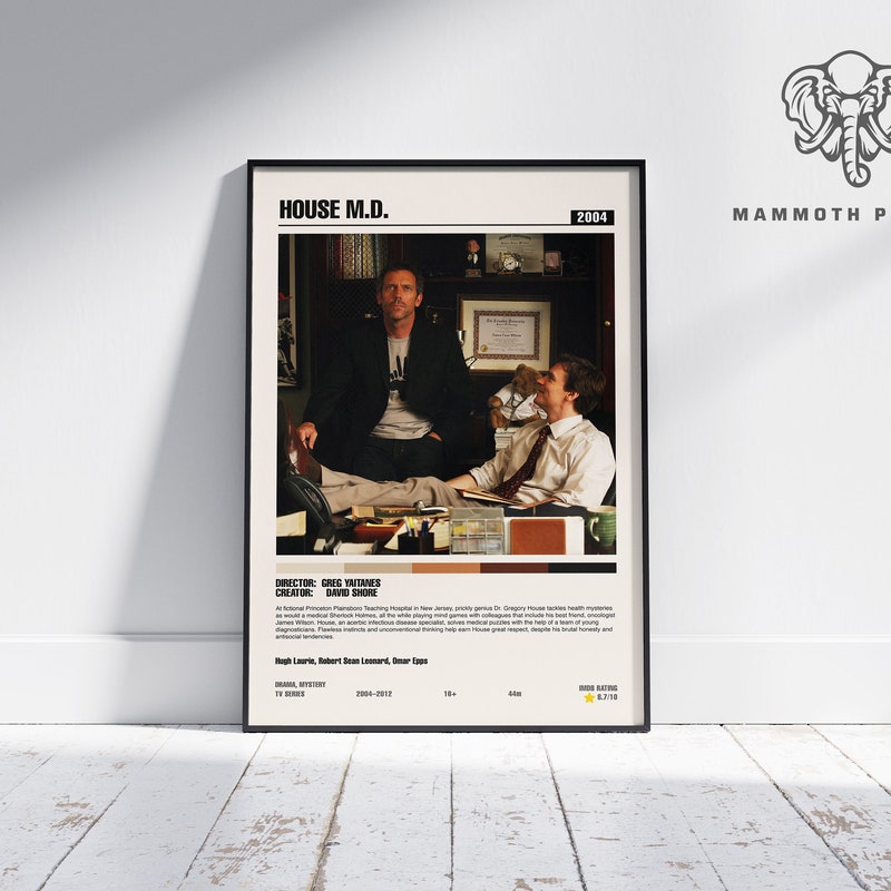 House Md Poster - Etsy