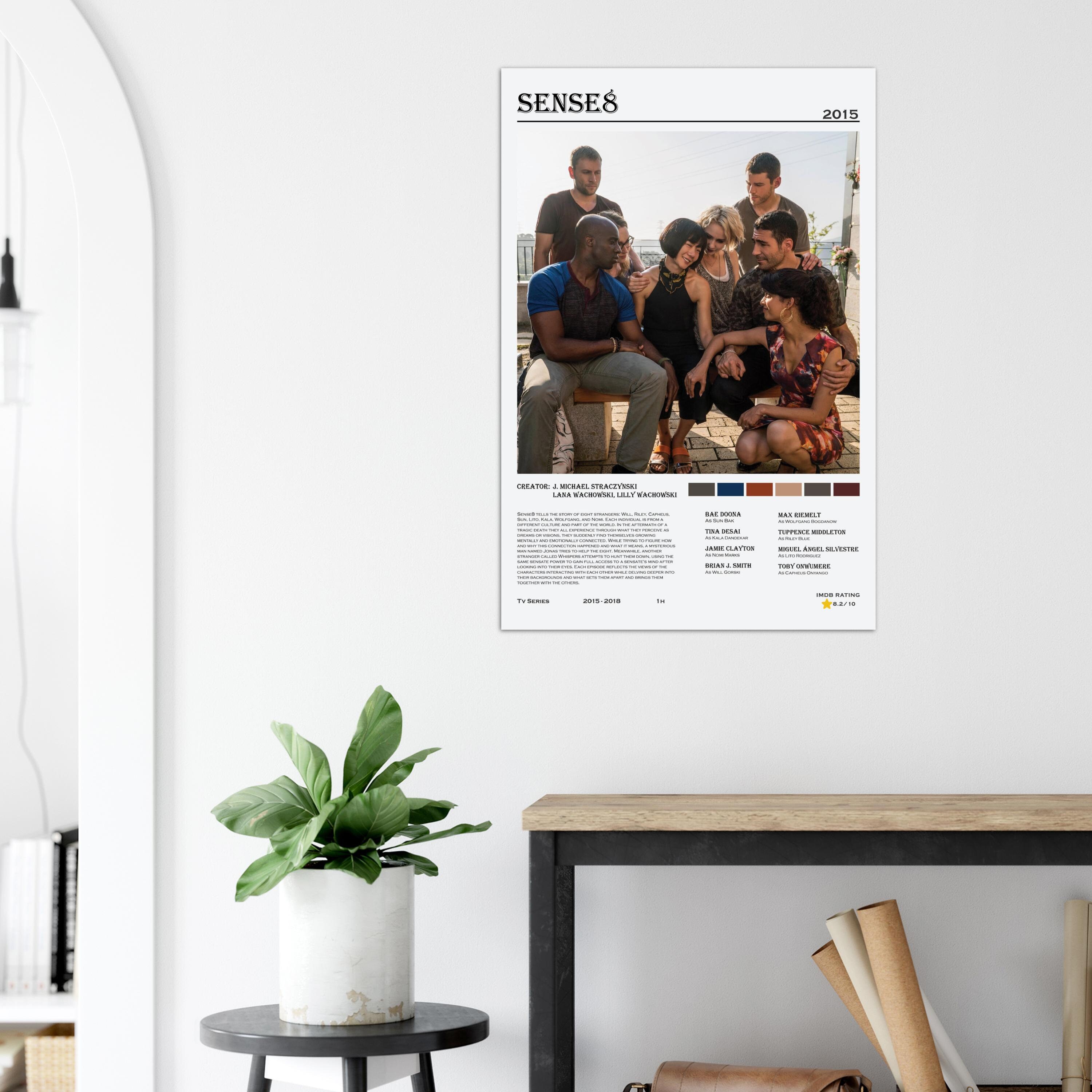 Sense8 TV Series Poster Minimalist Movie Poster Vintage - Etsy